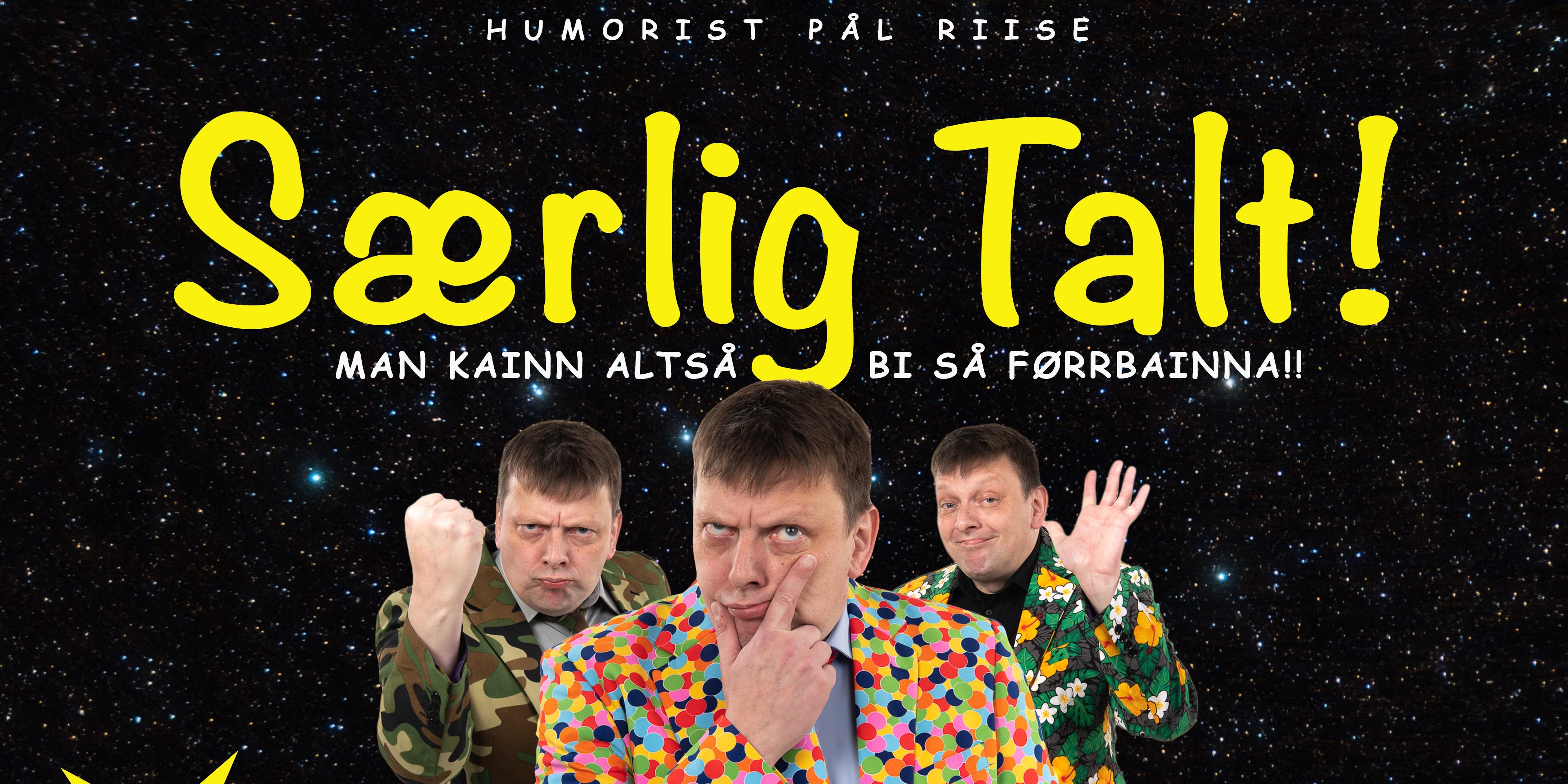 Breistrandfæst med Humorist Pål Riise! // lør. 14. juni 2025 ...